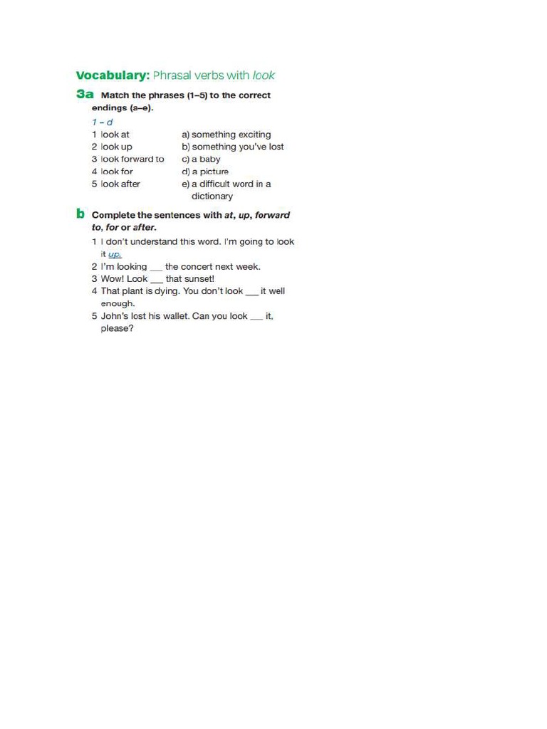 Phasel Verbs LB3 LB4 All | PDF