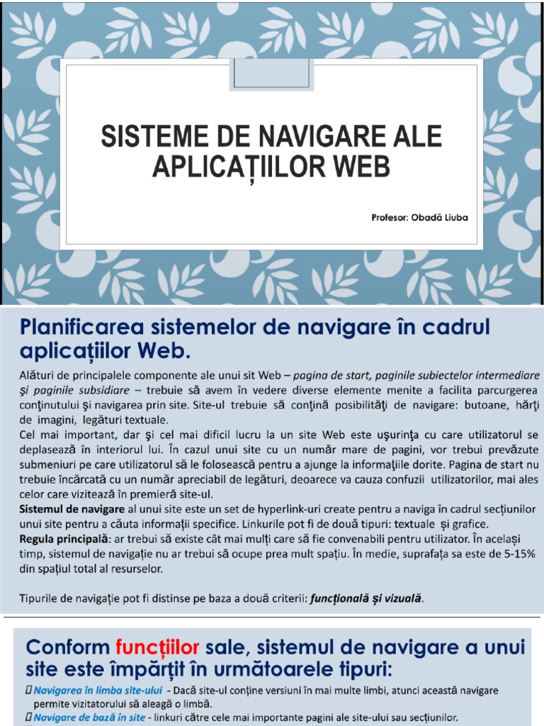 Sisteme de Navigare. | PDF