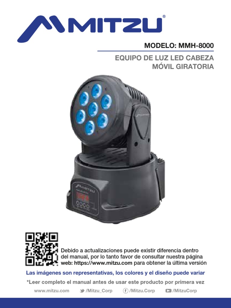 Manual de Luces Mitzu | PDF | Diodo emisor de luz | Ingenieria Eléctrica