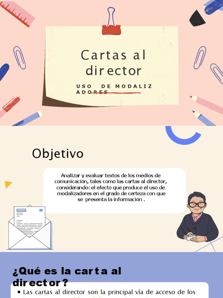 Clase 3. Cartas Al Director | PDF