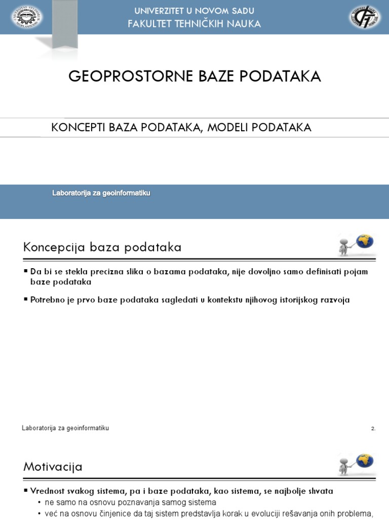 3 - Modeli Podataka | PDF