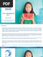 Danone Integrated Annual Report 2022 | PDF | Sustainability | Healthy Diet