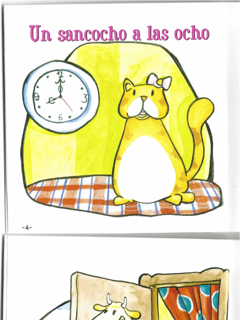 Cuento Un Sancocho A Las 8 | PDF