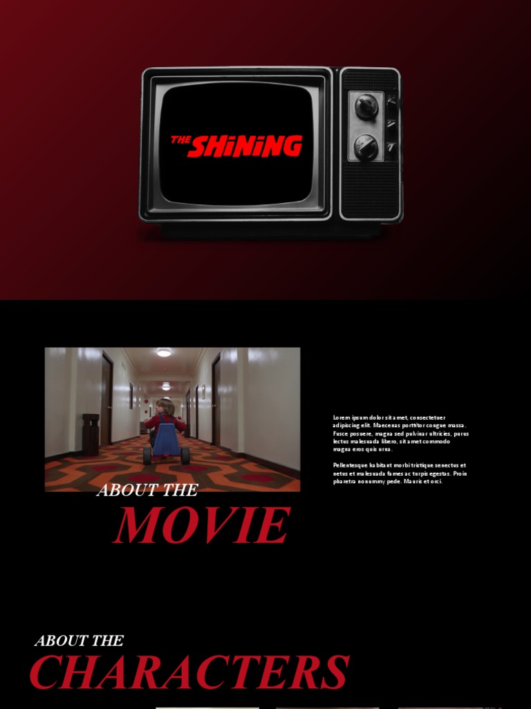 The Shining Presentation | PDF