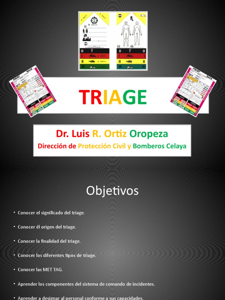 Historia y Tipos de Triage en Emergencias | PDF | Hospital | Medicina ...