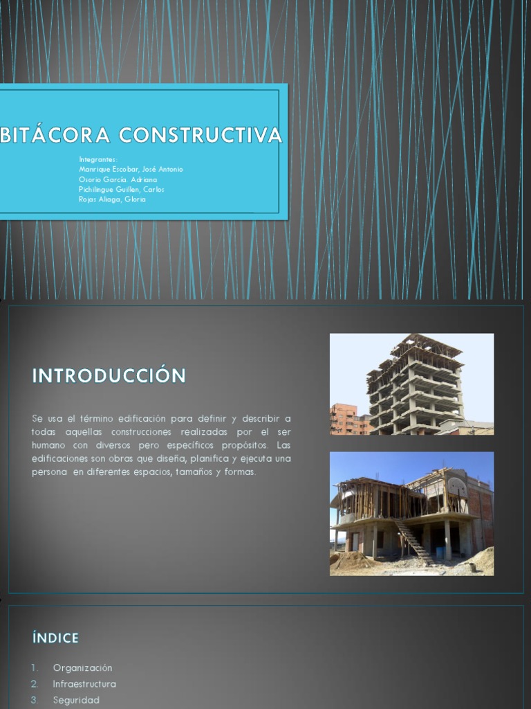 Bitacora de Construccion | PDF | Acero | Lentes