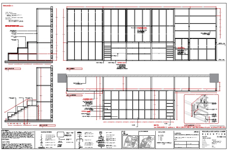 Estructuras de soporte para muros, gradas y muebles en una construcción ...