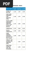 The Coffee Bean Tea Leaf Digital Menu | PDF