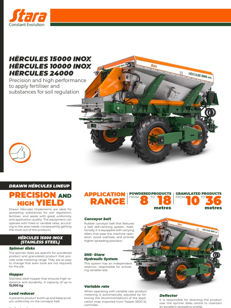Hercules 15000 Inox and 10000 Inox en | PDF | Tire | Stainless Steel