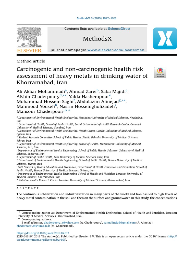 Ali Akbar Mohammadi | Download Free PDF | Human Impact On The ...