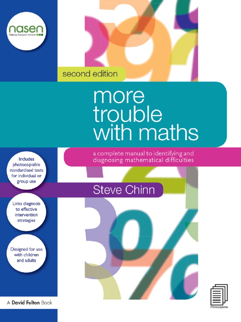 More Trouble With Maths - Chinn, Steve | PDF | Educational Assessment ...