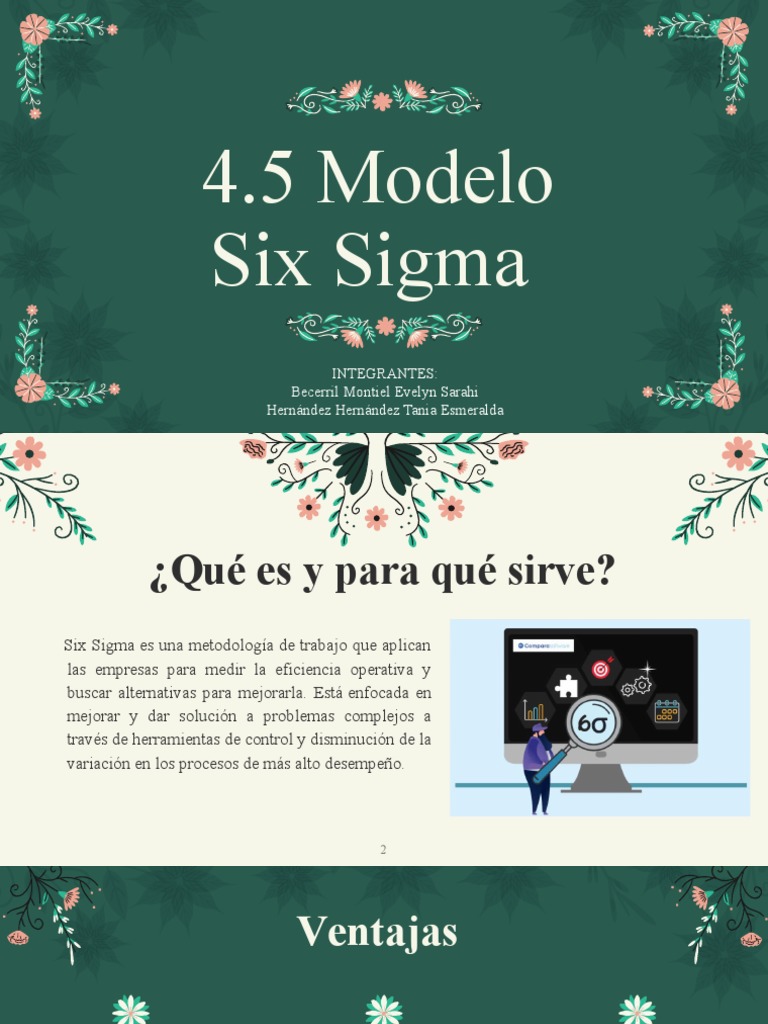 Modelo de Six Sigma y su Aplicación | PDF | Six Sigma | Business