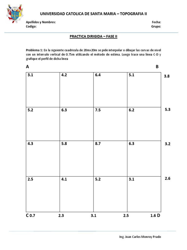 Practica Dirigida | PDF