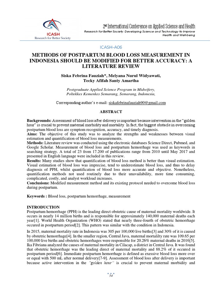 Fauziah, 2017 | PDF | Maternal Death | Childbirth