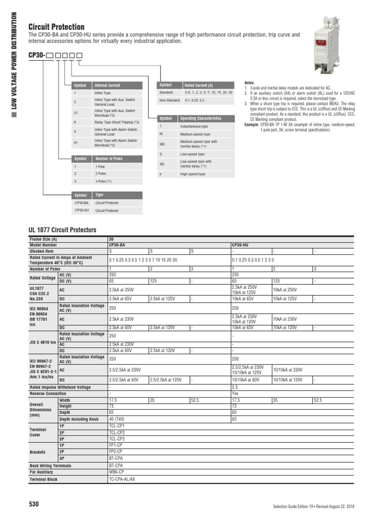 CP30 | PDF | Relay | Switch