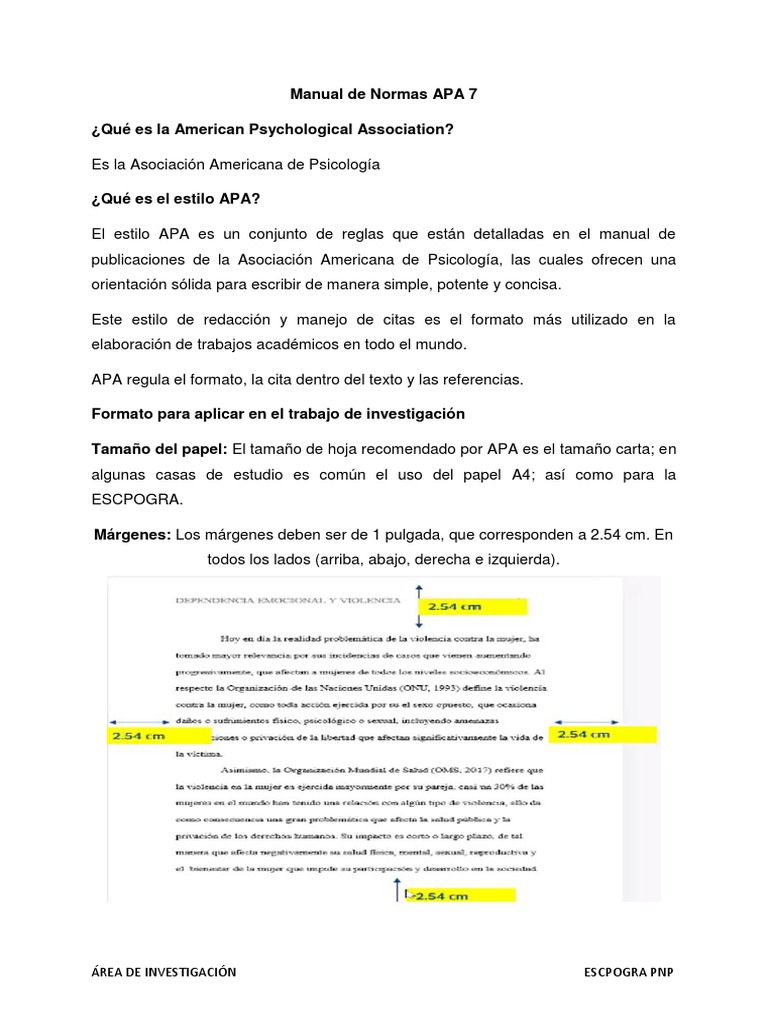 Normas Apa 7 | PDF | Estilo apa | Comillas