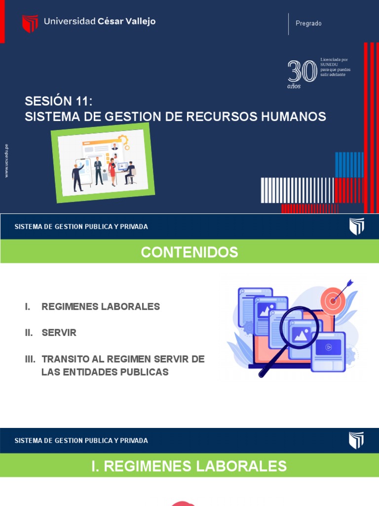 Ucv PPT - Sesion 11 - Sistema de Gestion de Recursos Humanos | PDF | Administración Pública ...