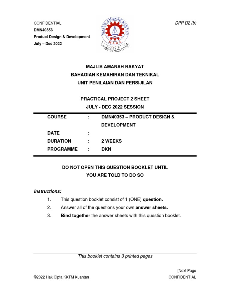 Practical Project 2 PDD Jul - Dec22 | PDF