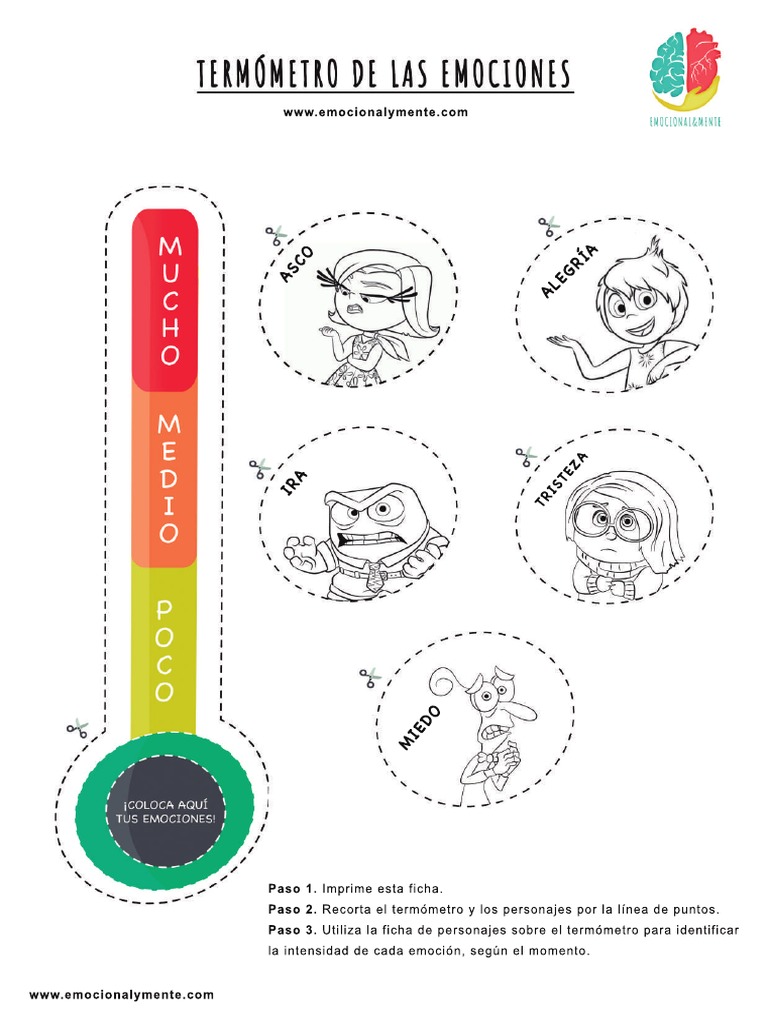 Termometro de Las Emociones Emocionalymente | PDF