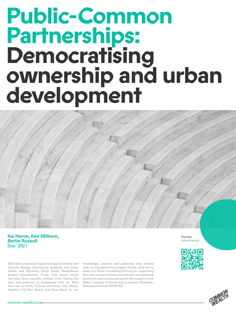 Democratizing Urban Development Through PCPs | PDF | Cost Of Living | City