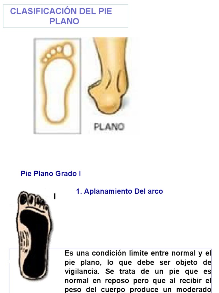 Pie Plano | PDF