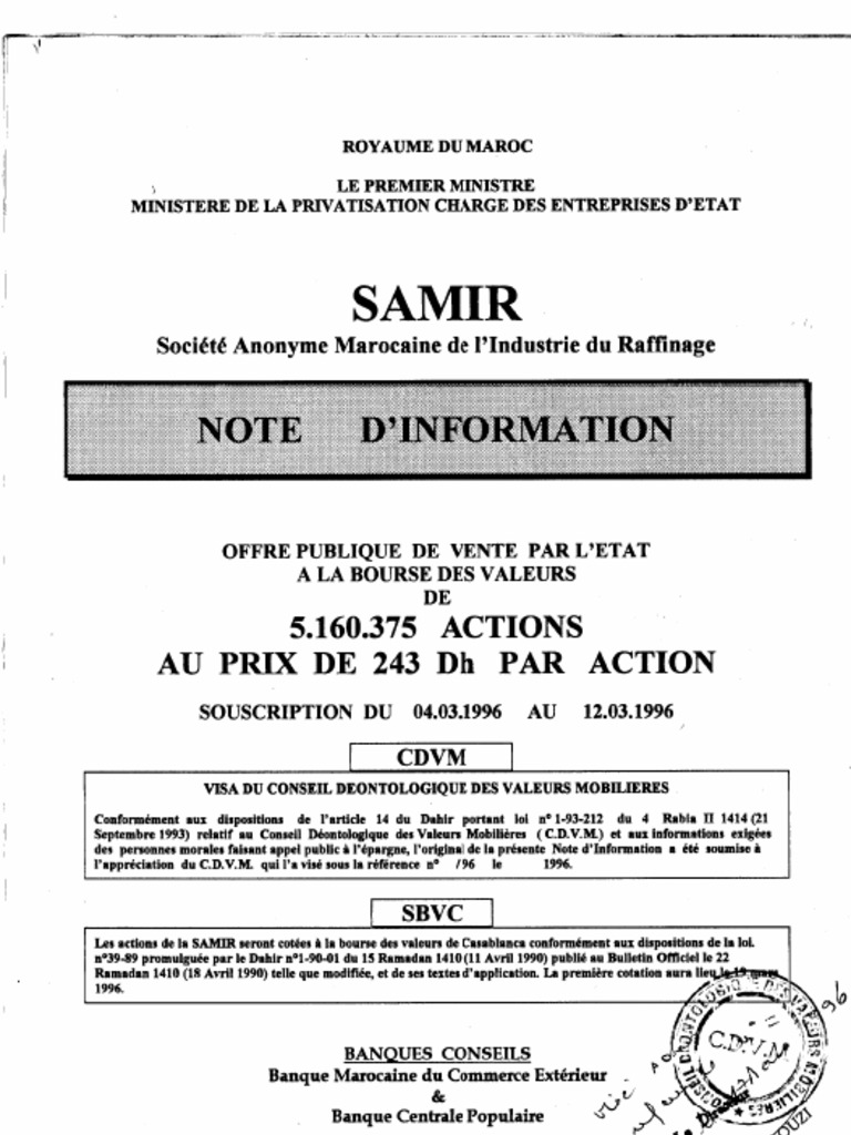 Samir - Opv - 05 96 | PDF