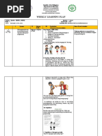 Weekly Learning Plan Filipino 8 | PDF
