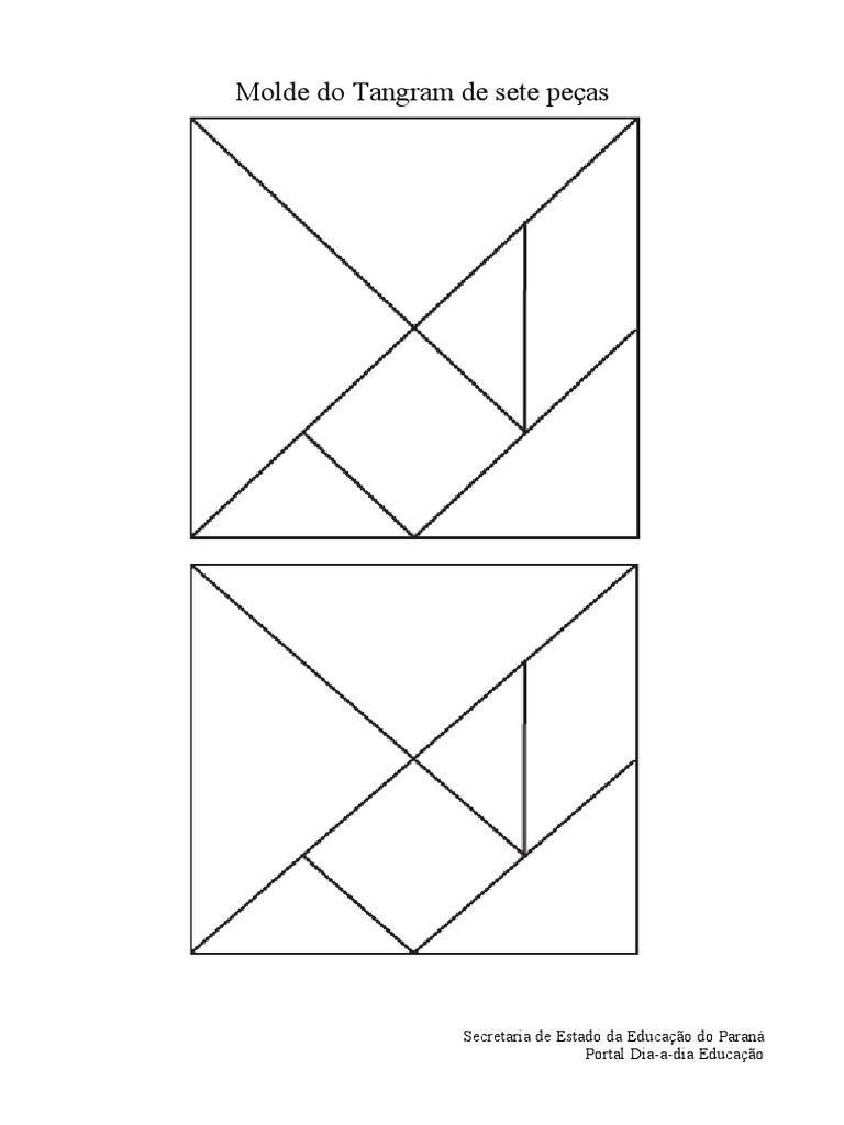 Molde Tangram | PDF
