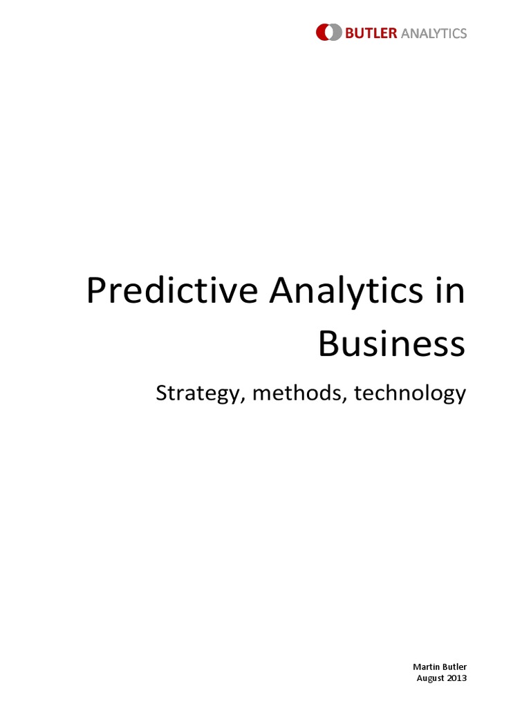 Predictive Analytics | PDF | Analytics | Predictive Analytics