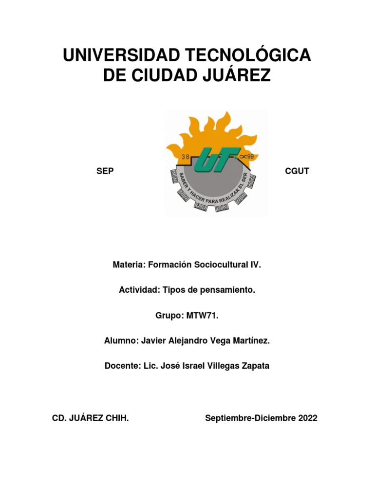 Pensamiento Vertical y Lateral: Definición y Ejemplos | PDF ...