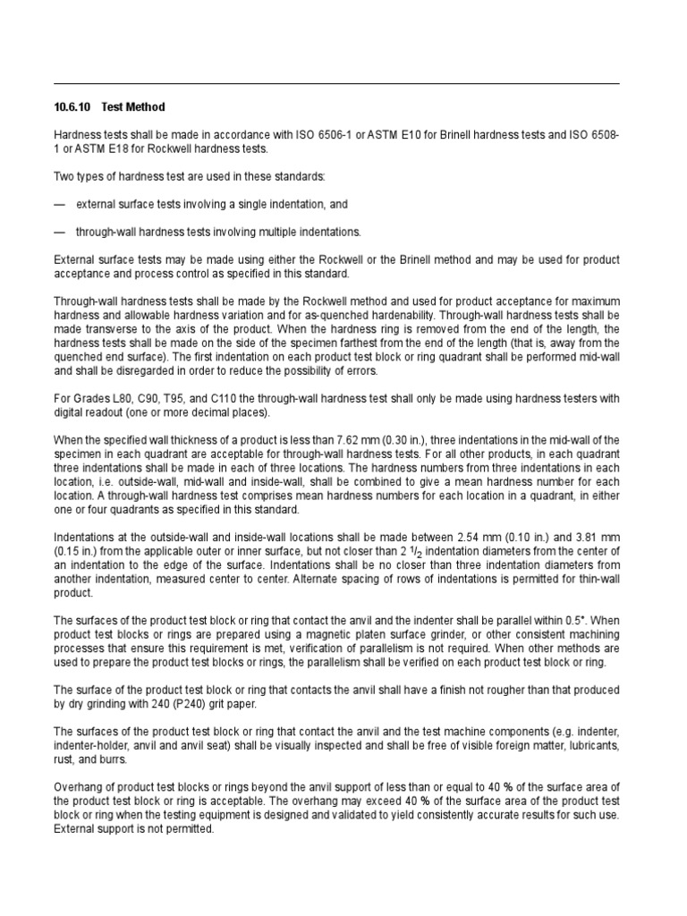 Test Method | PDF | Hardness | Applied And Interdisciplinary Physics