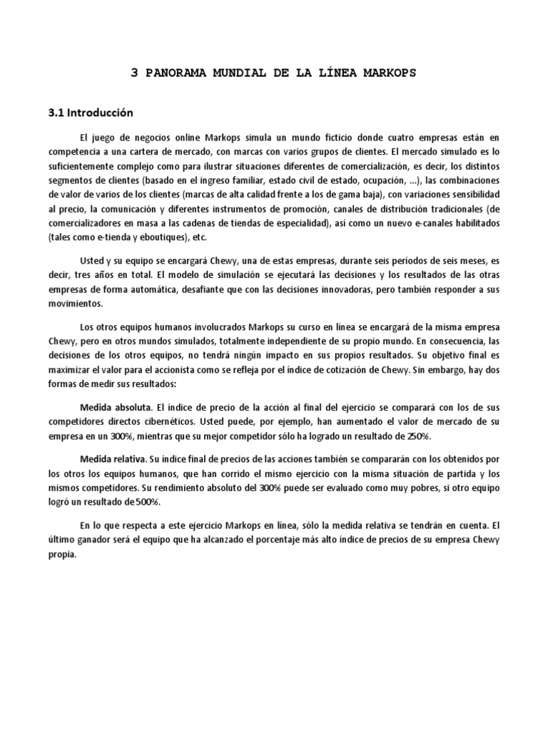 Manual Markops Esp | PDF | Marketing | Producto (Negocio)