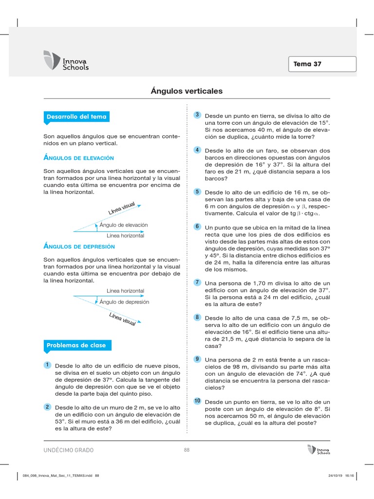 9 Libro Iu 2020 Ngulos Verticales | PDF