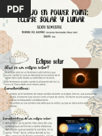 Mapa Conceptual - Los Eclipses | PDF