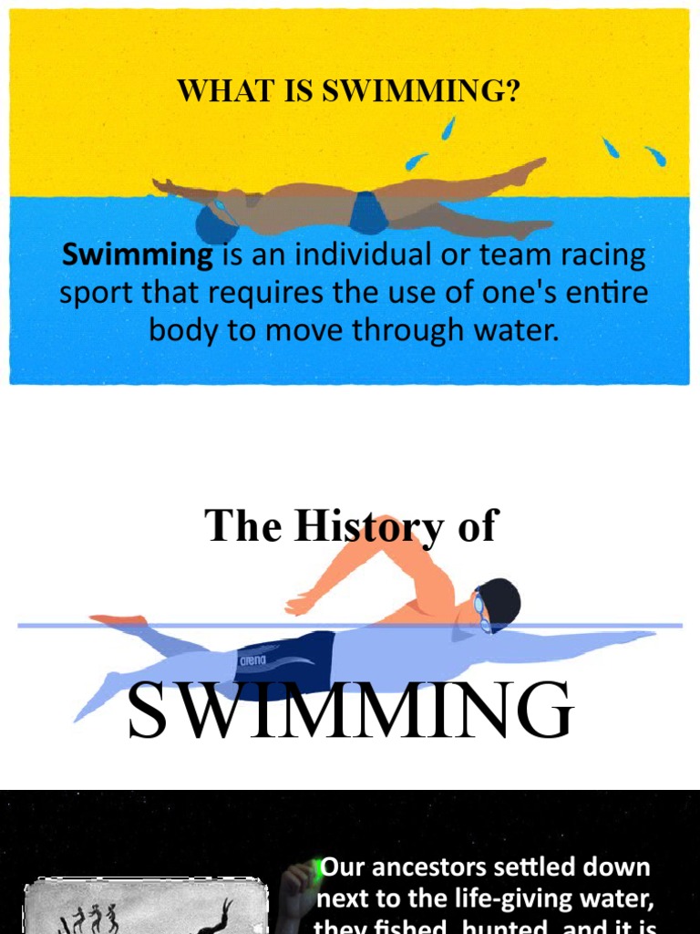 PE 213 History of Swimming | PDF | Swimming | Swimming (Sport)