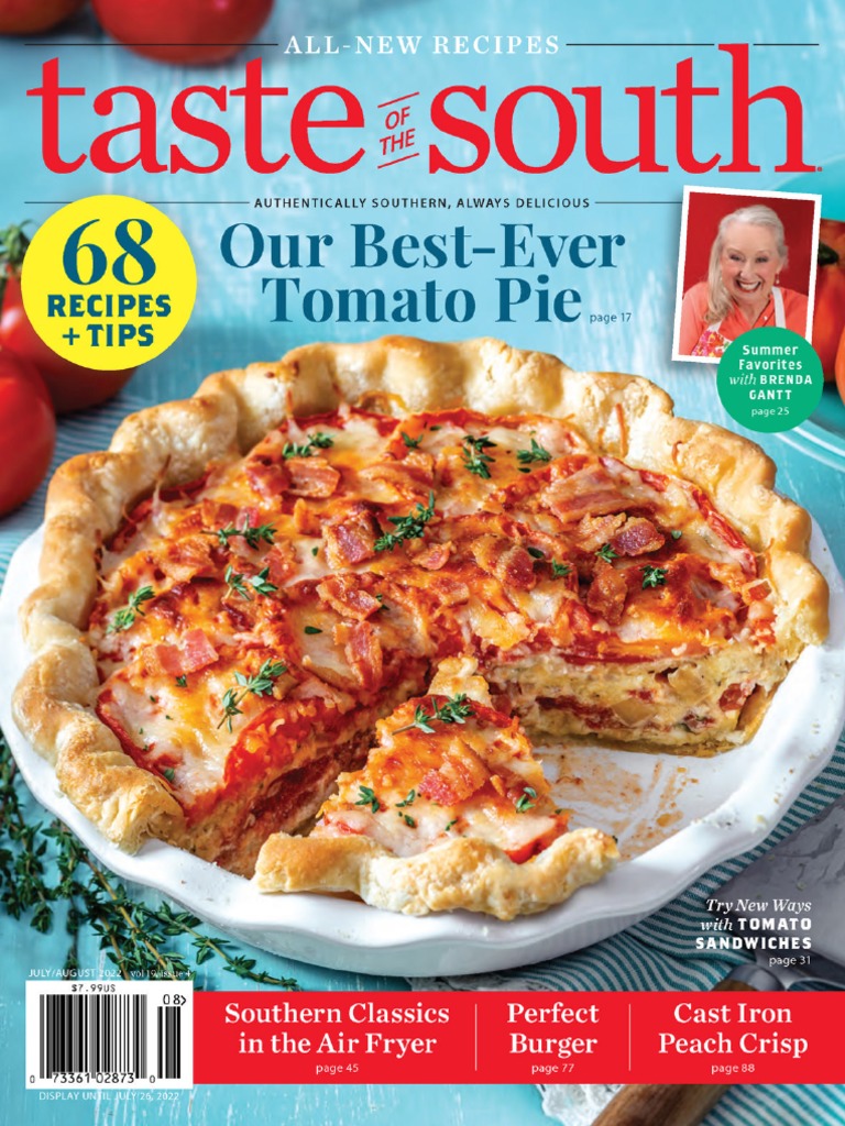 2022 07 01 Taste of The South | PDF | Cookbooks | Dough