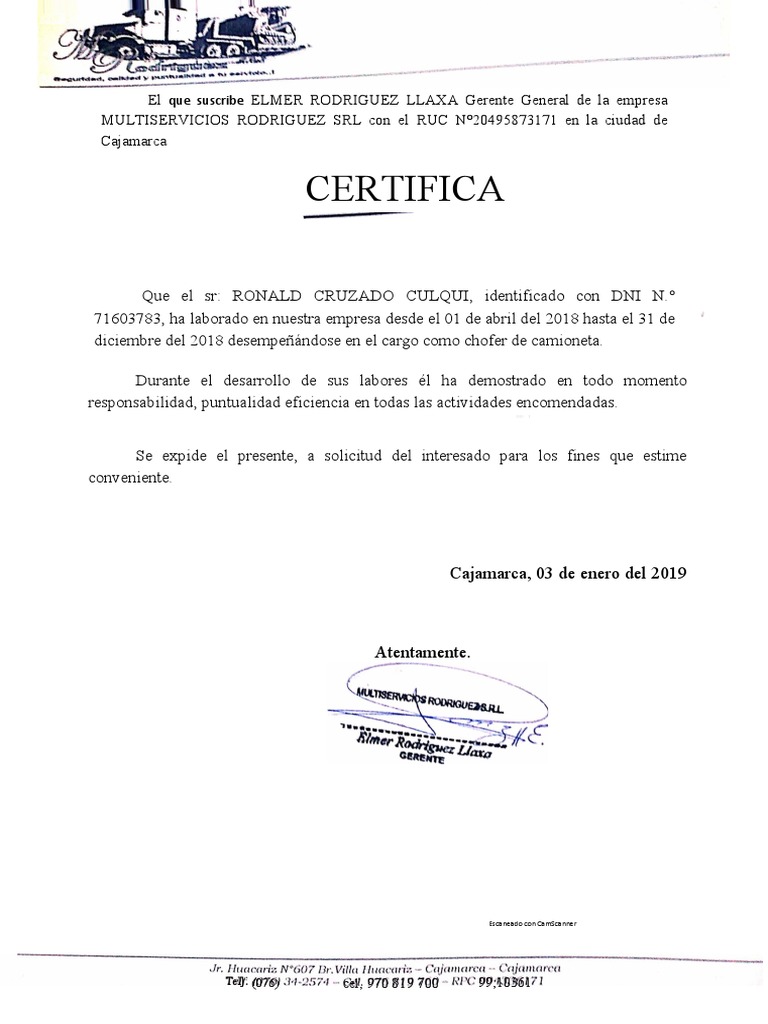 Certifica Do | PDF
