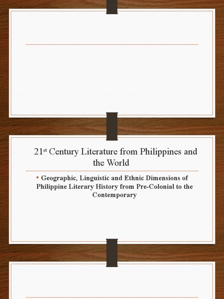 1 Geographic Linguistic and Ethnic Dimensions OfPhil Literary History ...