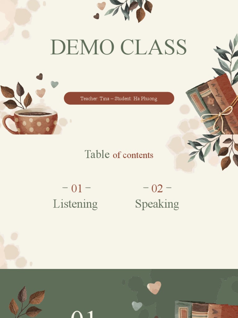 Demo Class IELTS | PDF