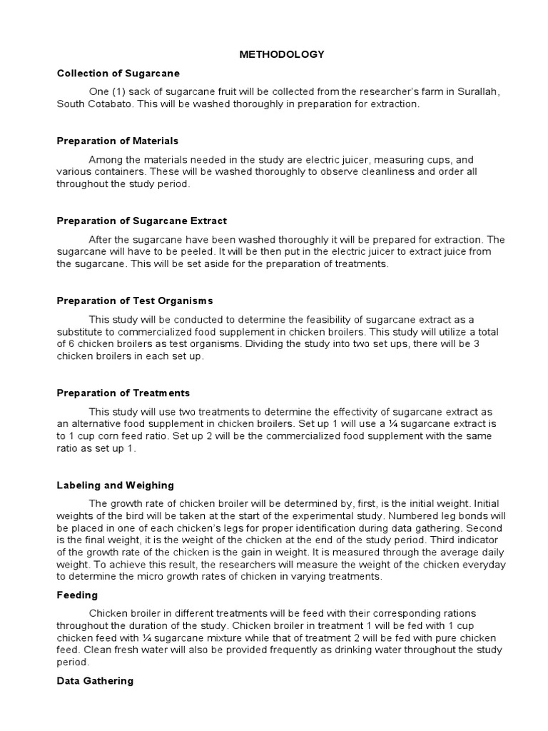 Methodology | PDF | Data | Experiment