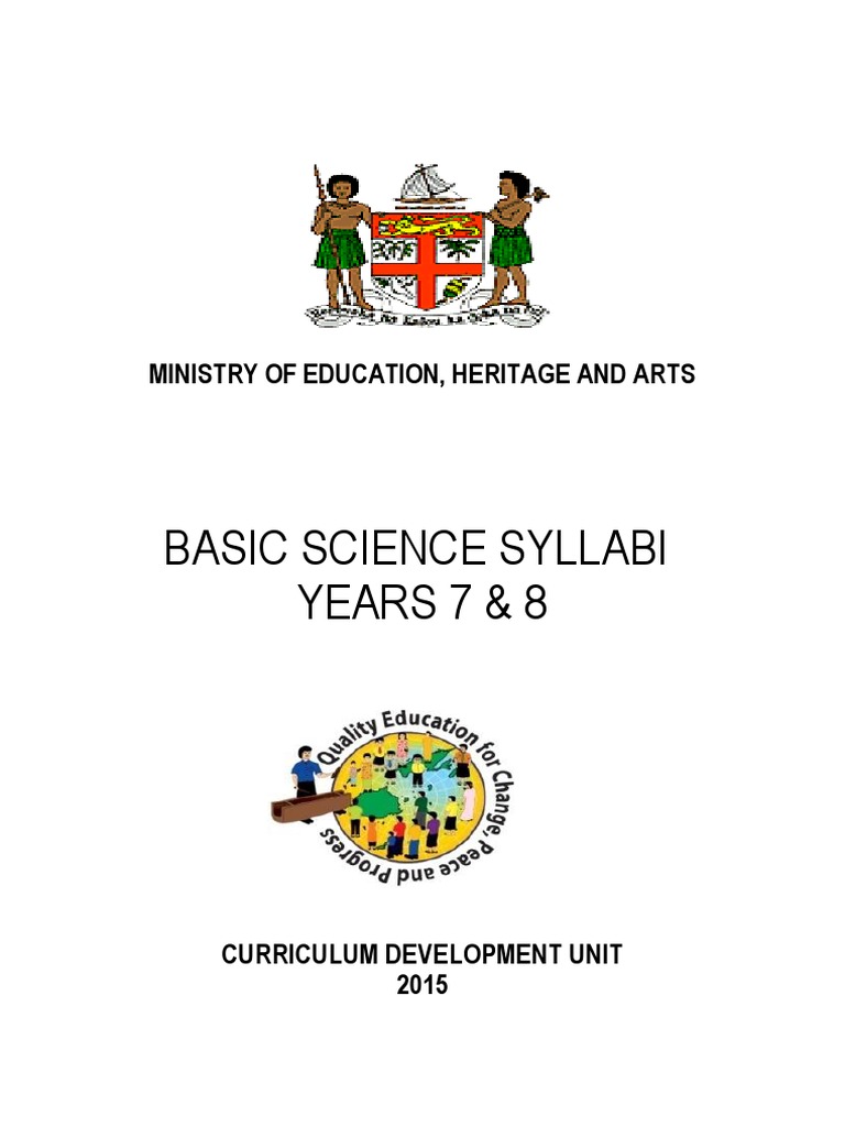 Basic Science Syllabi Yr 7 8 | PDF | Science | Solubility