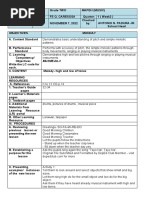 A Detailed Lesson Plan in Grade 2 (Physical Education) | PDF | Learning ...