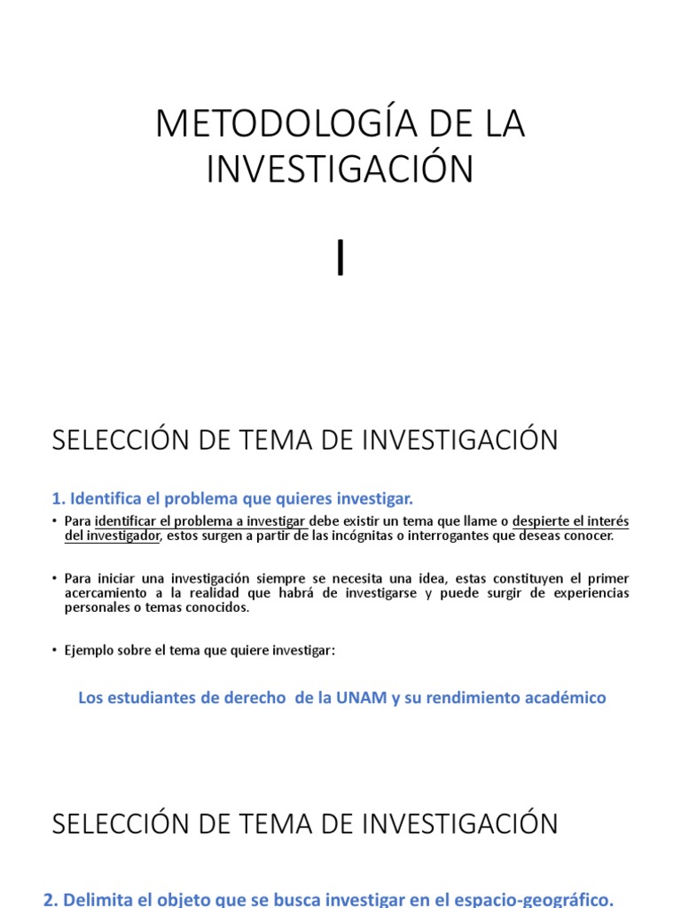 Metodología de La Investigación I | PDF | Cognición | Ciencia cognitiva