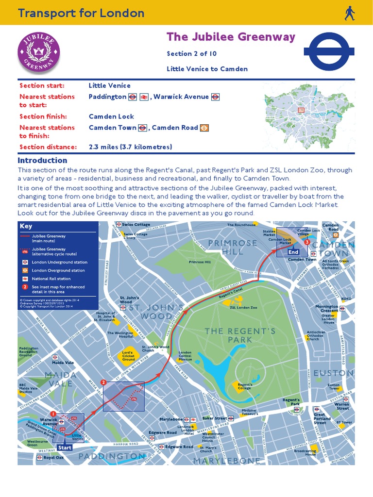 Jubilee Greenway Route Section Two | PDF | Infrastructure | Land Transport