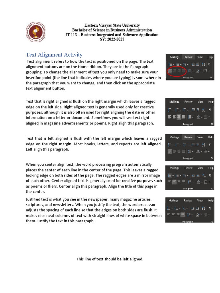 Activity 2 And 3 Word Processing Pdf Writing Text