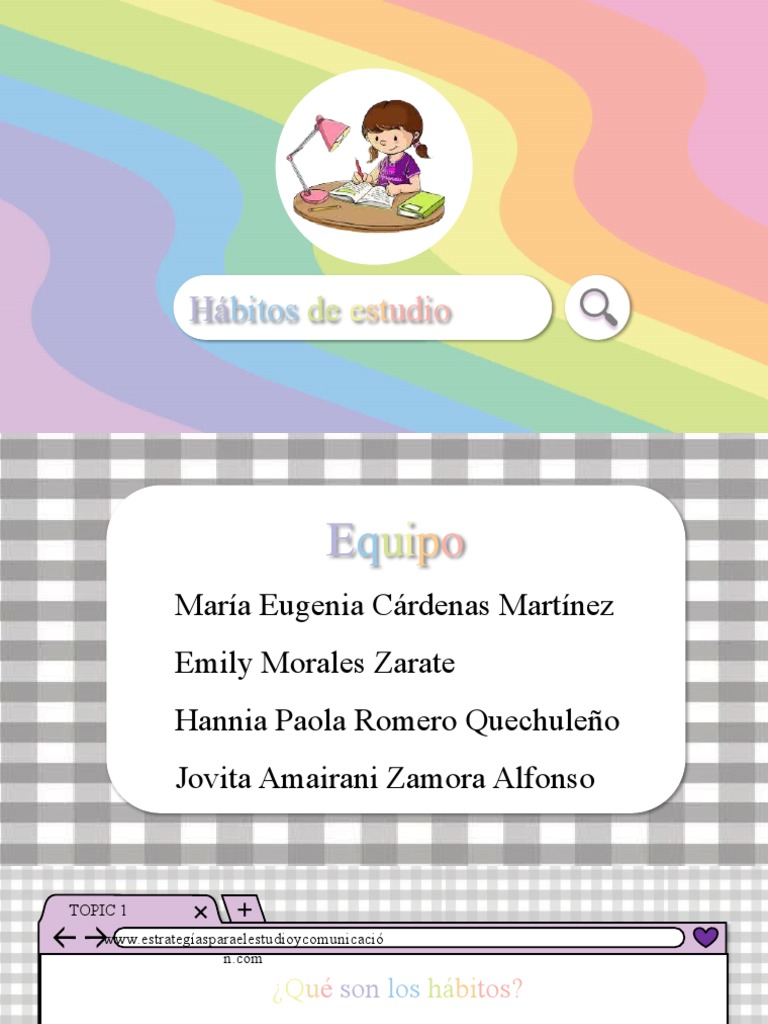 Hábitos de Estudio | PDF | Modificación de comportamiento | Ciencia ...