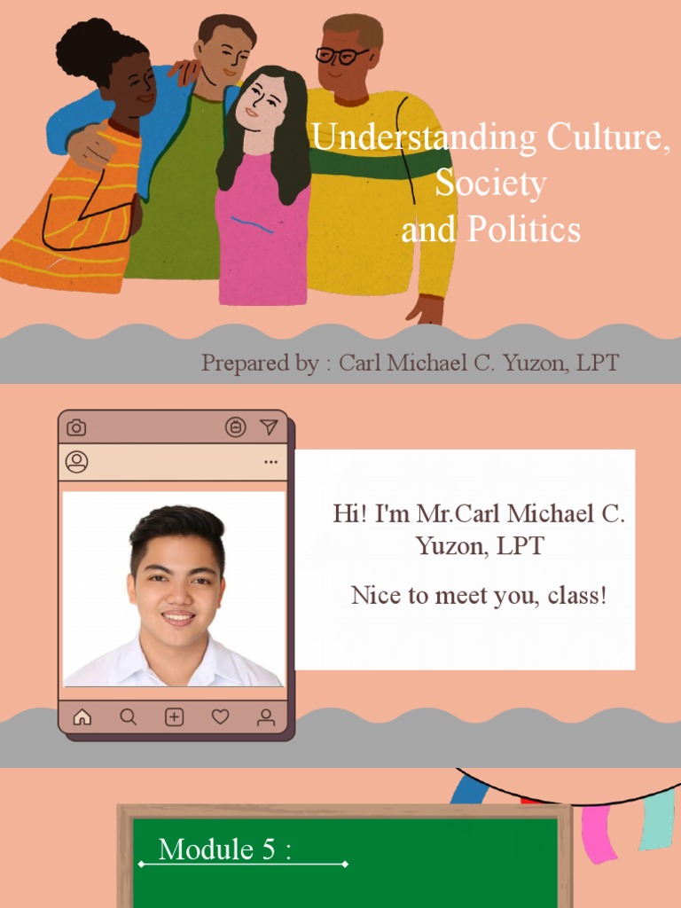 UCSP Socialization 1 | PDF | Socialization | Learning