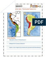 Fichas Del Imperio Incaico para Cuarto de Primaria | PDF | Imperio Inca