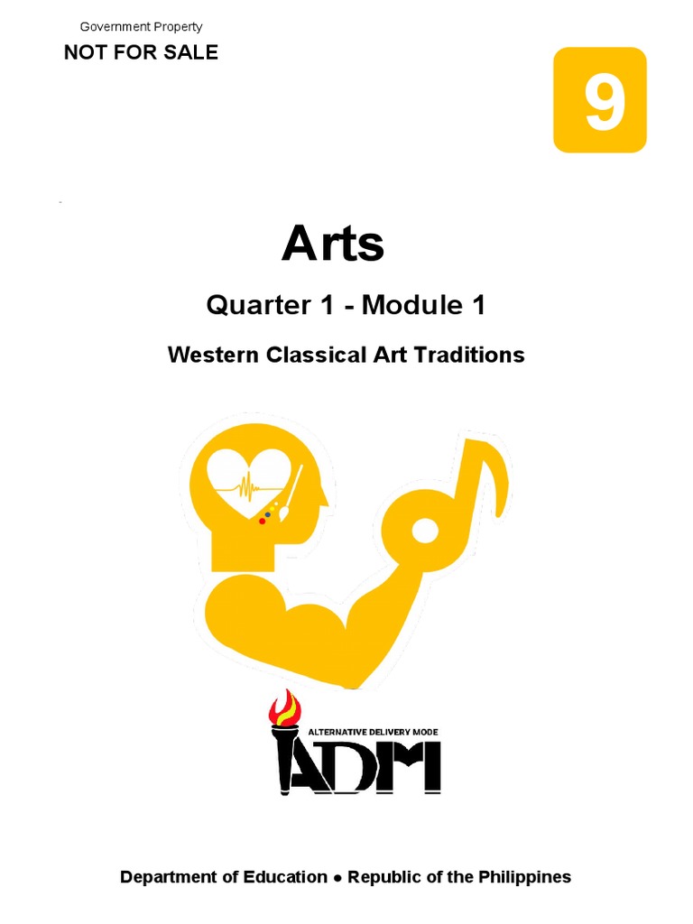 ARTS Quarter 1 Module 1 | PDF | Sculpture | Gothic Architecture