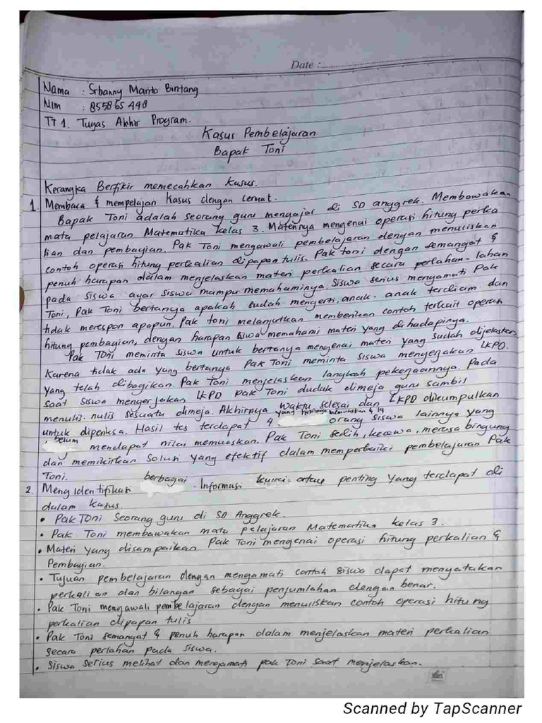 TT2 TAP IDIK4500 SRBANNY MARITO BINTANG - 11zon | PDF